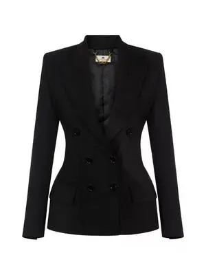 Elisabetta Franchi Jacket In Lightweight Crêpe