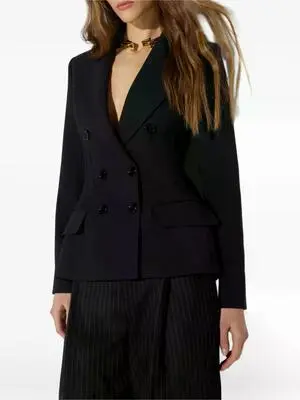 Elisabetta Franchi Jacket In Lightweight Crêpe