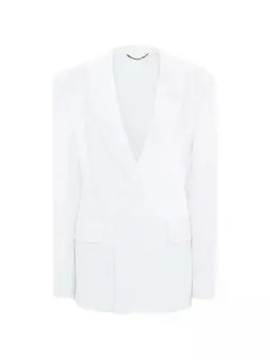 Victoria Beckham Belted Blazer - White