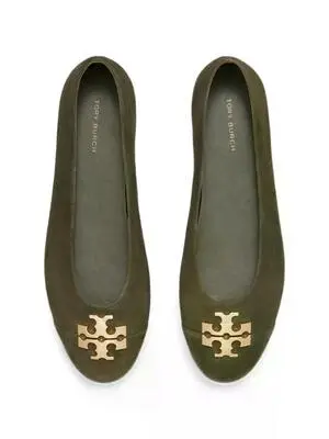 Tory Burch Charlie Logo-plaque Ballet Flats