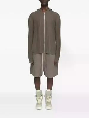 Rick Owens Hooded Zip-up Cardigan
