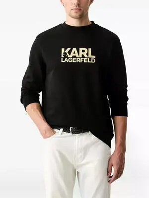 Karl Lagerfeld Logo-print Sweater - Black