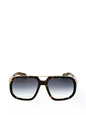DB EYEWEAR BY DAVID BECKHAM Tortoiseshell-effect Aviator Sunglasses - Brown