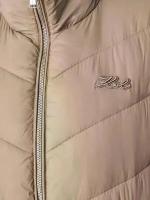 Karl Lagerfeld Quilted Drawstring Gilet