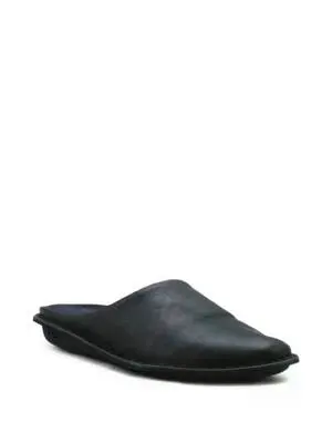 VIBAE Roma Round-toe Mules - Black