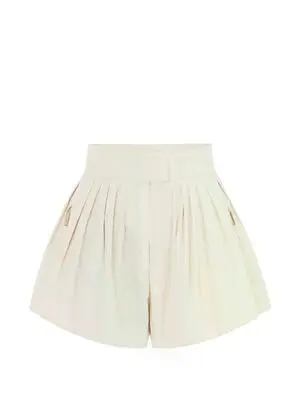 Elisabetta Franchi Taffeta Voile Balloon Shorts