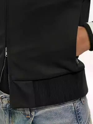Y3 Logo-embroidered Zip-up Sweatshirt