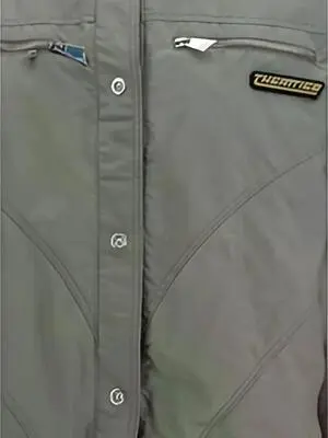 Attico High-neck Zip-up Bomber Jacket