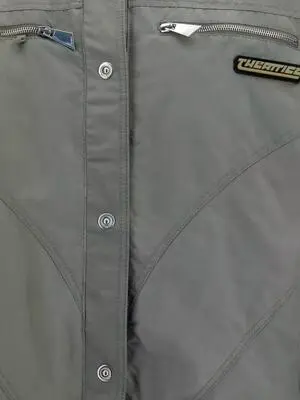 Attico High-neck Zip-up Bomber Jacket