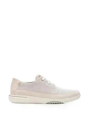 Clarks Easeway Lace Panelled Sneakers - Neutrals