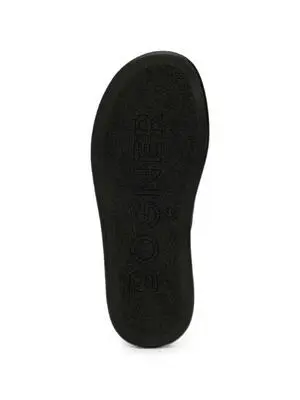 Bogner Crossover-strap Logo-embossed Slides