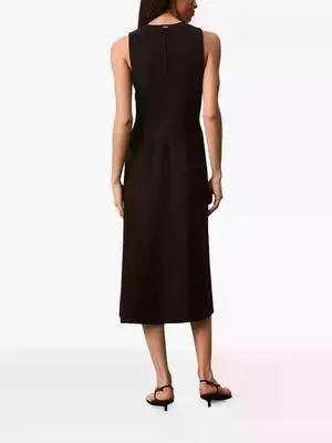 Calvin Klein Sleeveless A-line Dress With Rear Zip