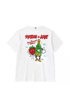 MC2 SAINT BARTH Graphic-print T-shirt - White