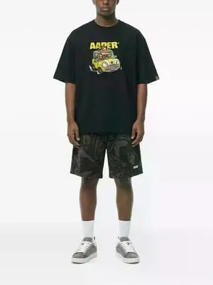 AAPE BY *A BATHING APE Aaper Graphic-print T-shirt - Black