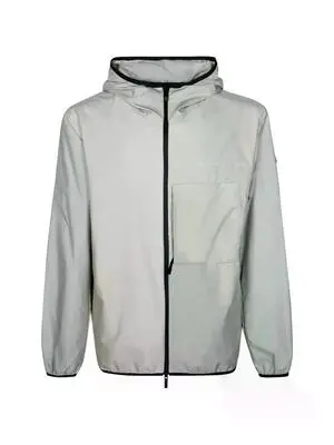 Moncler Fonteghi Logo-patch Jacket - Grey