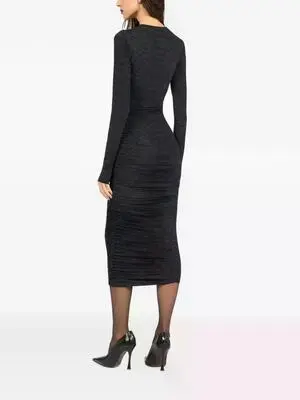 Roberto Cavalli Snake-detail Midi Dress