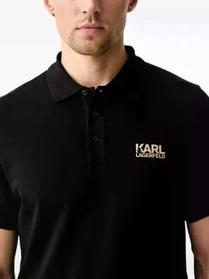 Karl Lagerfeld Logo-print Polo Shirt