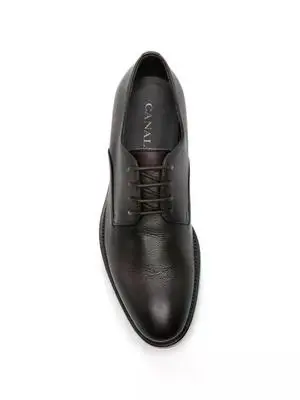 Canali Leather Derby Shoes