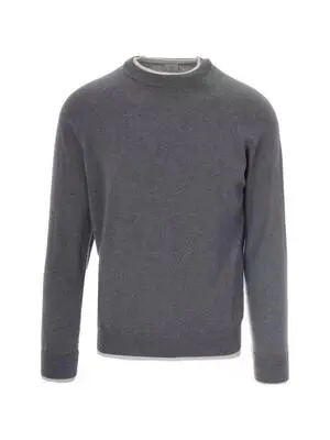 Eleventy Wool Crew-neck Sweater