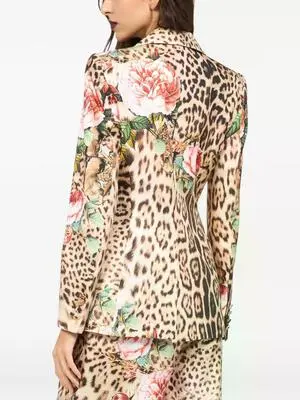 Roberto Cavalli Leopard-print Blazer