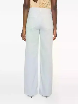 MOTHER Wide-leg Jeans - Blue