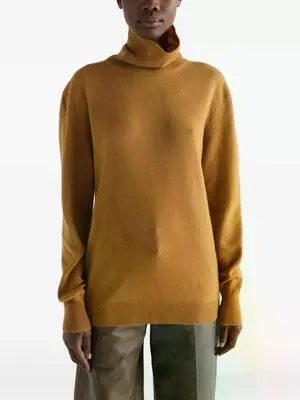 LEMAIRE Stand-collar Cashmere Sweater - Neutrals