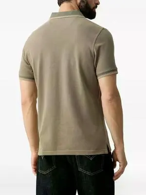 Barbour Barnard Logo-embroidered Short-sleeved Polo Shirt - Green