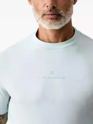 Karl Lagerfeld Logo-embroidered T-shirt