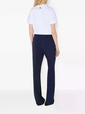 Elisabetta Franchi Jersey T-shirt With Logos