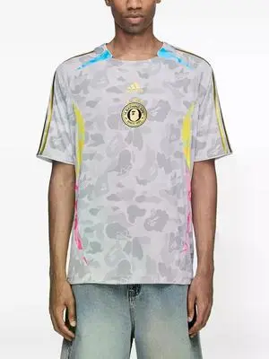 Adidas X A Bathing Ape Teamgeist T-shirt - Grey