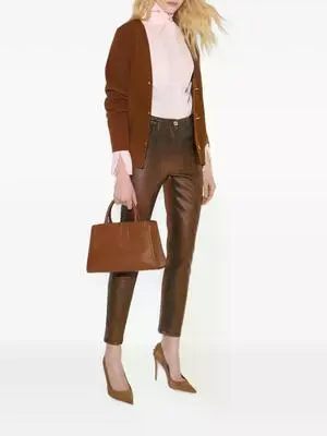 Elisabetta Franchi Cotton Shirt With Bow - Pink