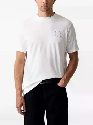 Karl Lagerfeld Logo-patch T-shirt - White