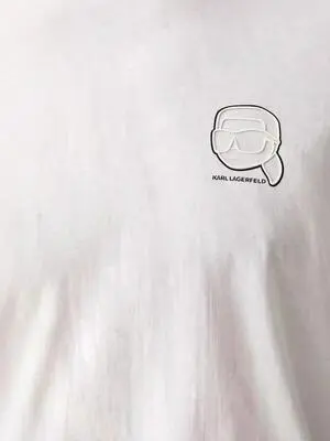 Karl Lagerfeld Logo-patch T-shirt