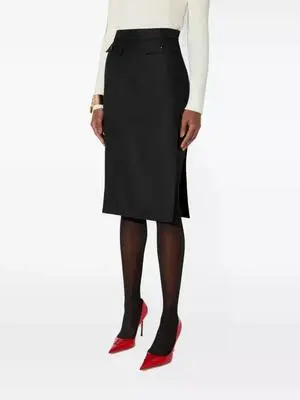 Elisabetta Franchi Cool Wool Skirt