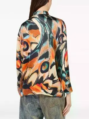 Roberto Cavalli Long-sleeve Shirt - Orange