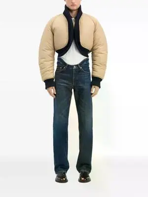 JEAN PAUL GAULTIER Ribbed Bomber Jacket