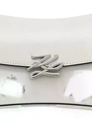 Karl Lagerfeld K/autograph Twist Logo-plaque Shoulder Bag