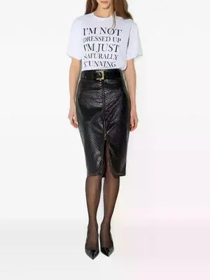 Elisabetta Franchi Lightweight Jersey T-shirt With Print