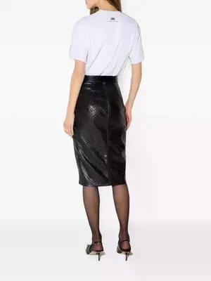 Elisabetta Franchi Lightweight Jersey T-shirt With Print