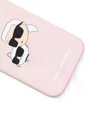 Karl Lagerfeld Ikonik Karl Choupette Iphone 16 Pro Case