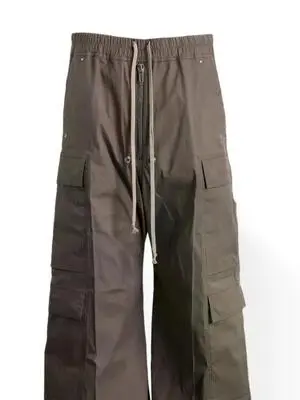 Rick Owens Drawstring Cargo Pants - Brown