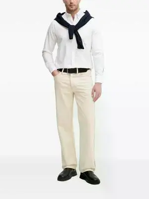 BENETTON Button-down Chest-pocket Shirt