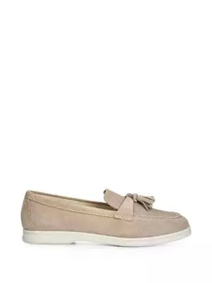 JONAK PARIS Nuit Tassel-detail Suede Loafers