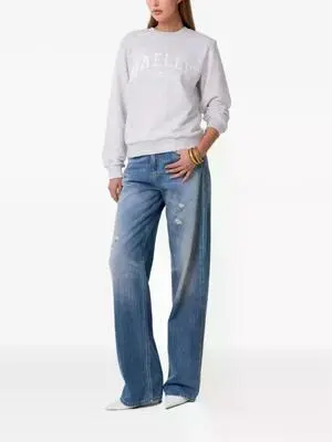 GAELLE PARIS Logo Print Sweatshirt