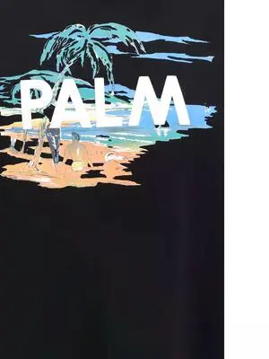 Palm Angels Palm Island Graphic-print T-shirt