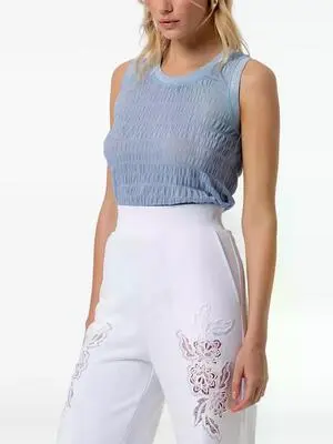 FRACOMINA Embroidered Flared Trousers