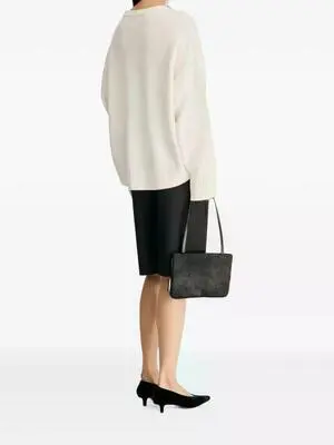 Loulou De Saison Cashmere Crew Neck Sweater - White