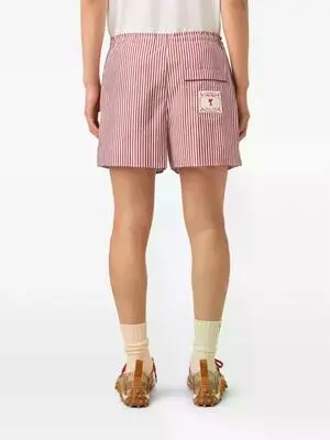 AMI Paris Cotton Striped Shorts