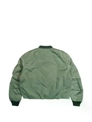 AWGE Geometric Quilted Bomber Jacket