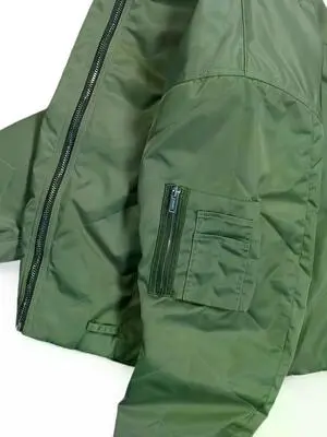 AWGE Geometric Quilted Bomber Jacket